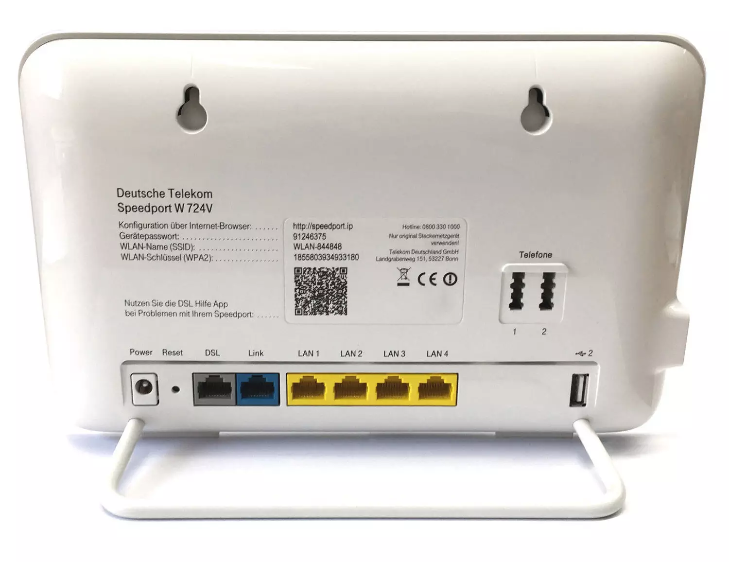 Telekom Speedport W724V WLAN Router 1300Mbps 1000 Mbps WLAN Router DECT  