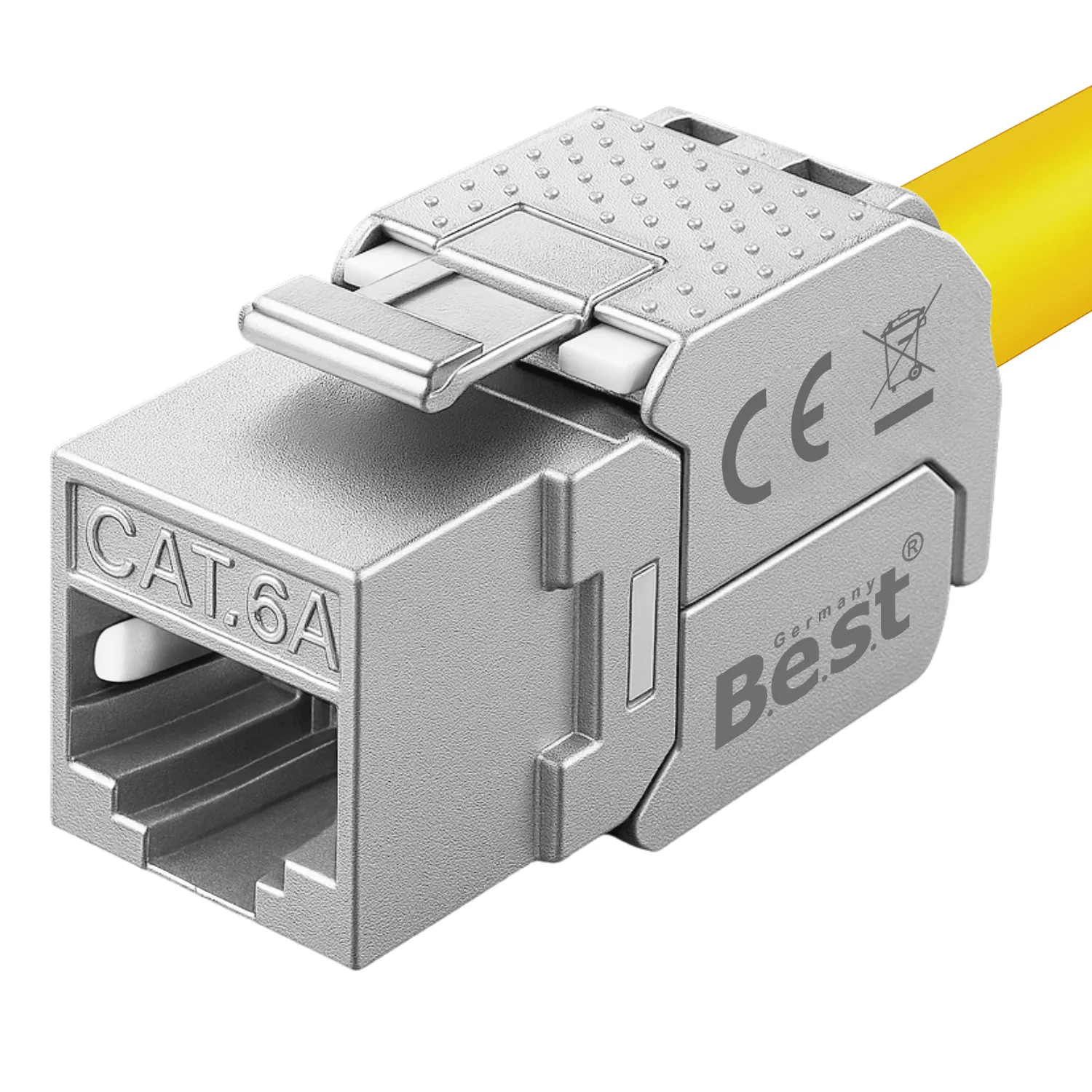 CAT6a Keystone Netzwerkmodul RJ45 – High-Speed Keystone Buchse ...
